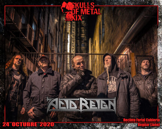 ACID REIGN es la nueva confirmación del Skulls Of Metal - Metal Korner