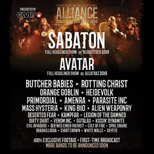 Primer avance del EUROPEAN METAL FESTIVAL ALLIANCE - Metal Korner