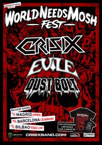 CRISIX anuncia las primeras fechas de su tour "Full HD" - Metal Korner