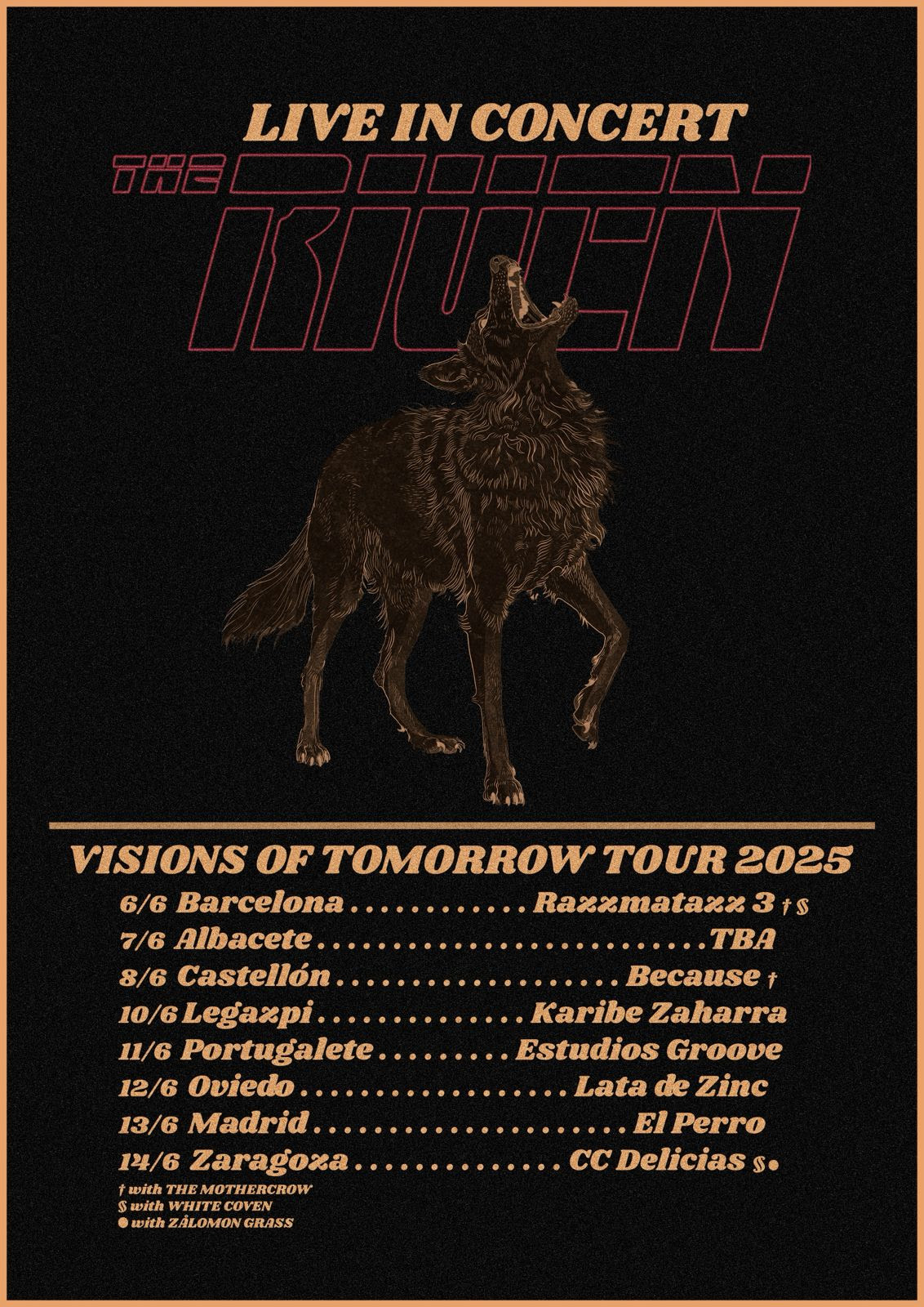 THE RIVEN anuncia gira en junio para presentar Visions of Tomorrow ...